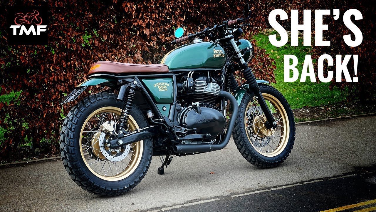 My custom Royal Enfield Interceptor 650 is back!