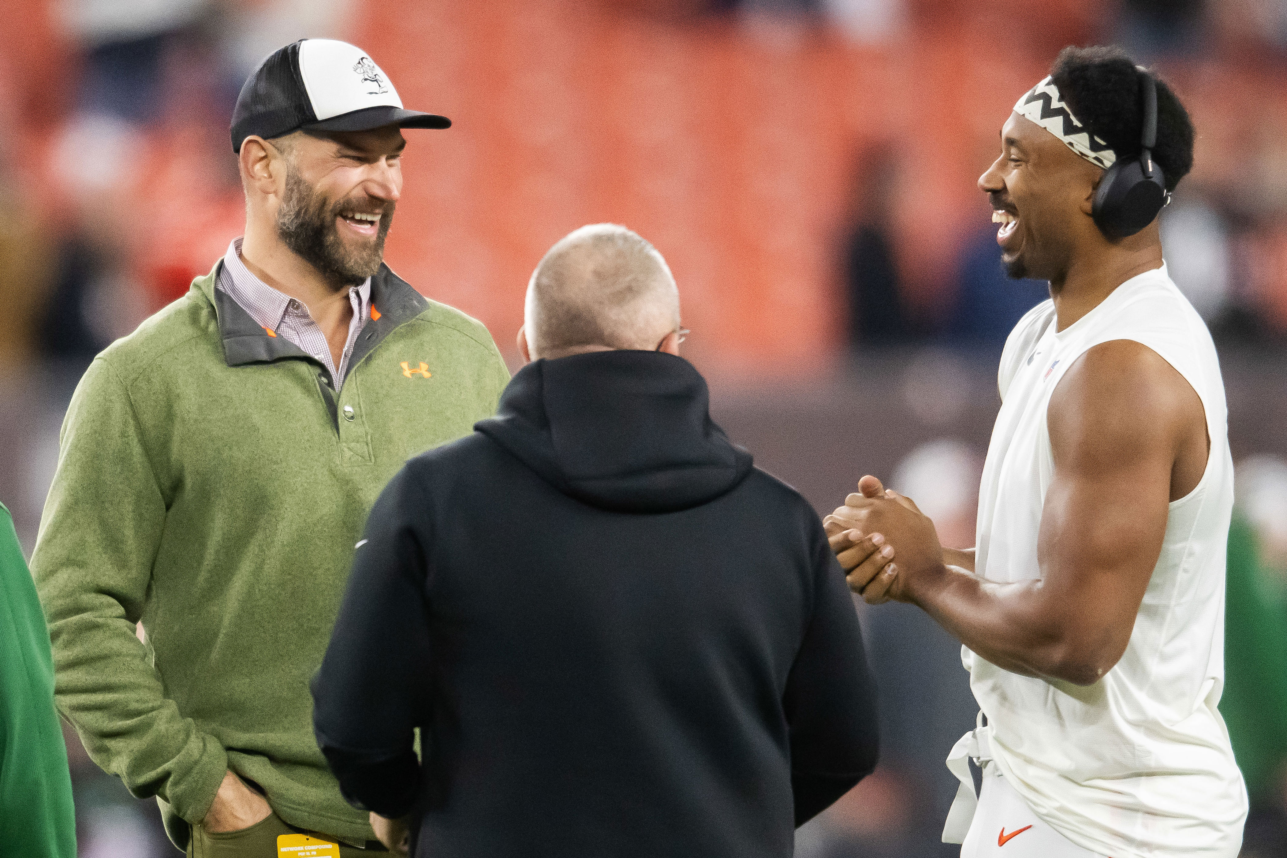 Browns legends Myles Garrett, Joe Thomas see careers diverge