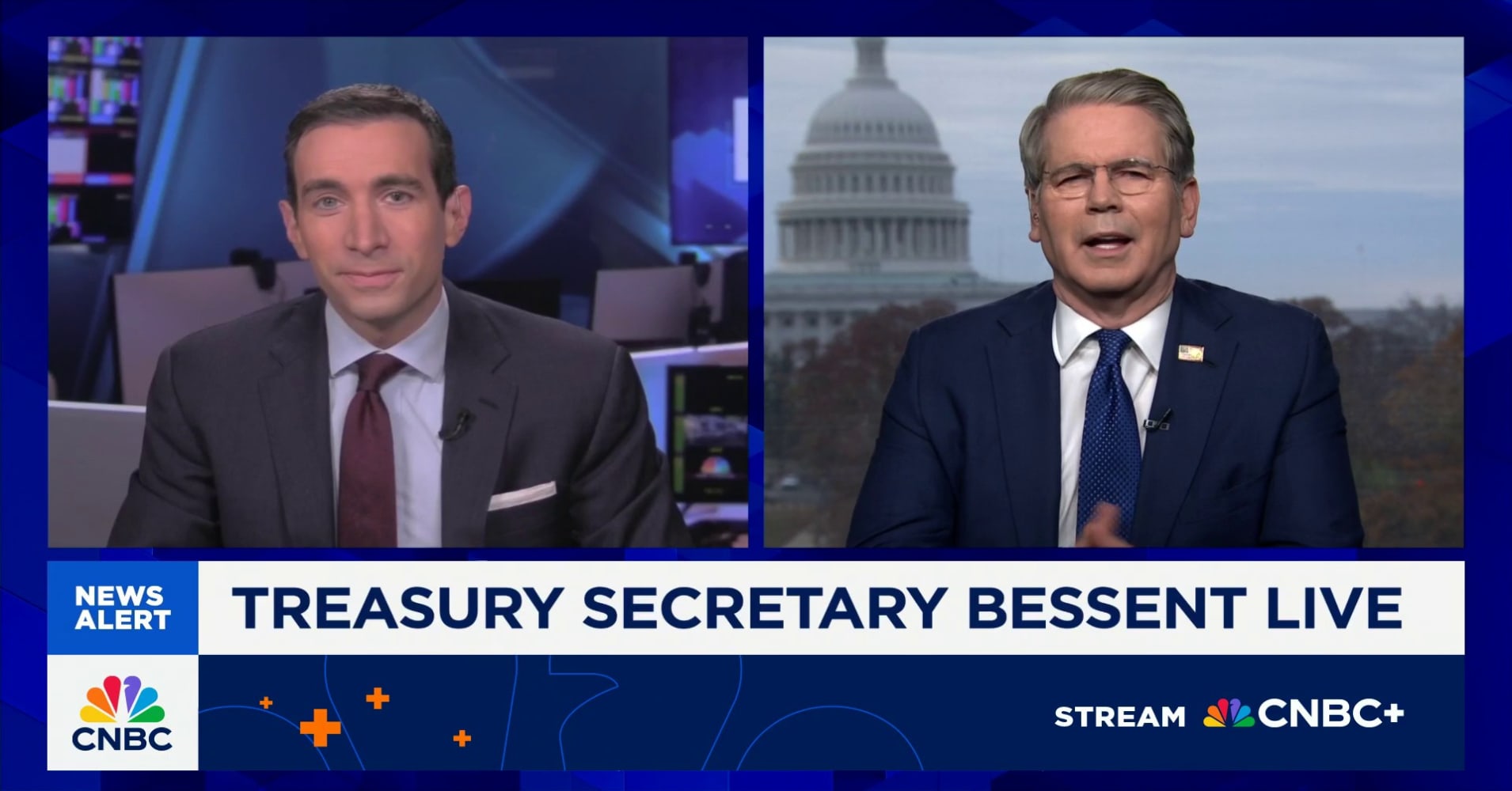 Watch CNBC's full interview with Treasury Secretary Scott Bessent