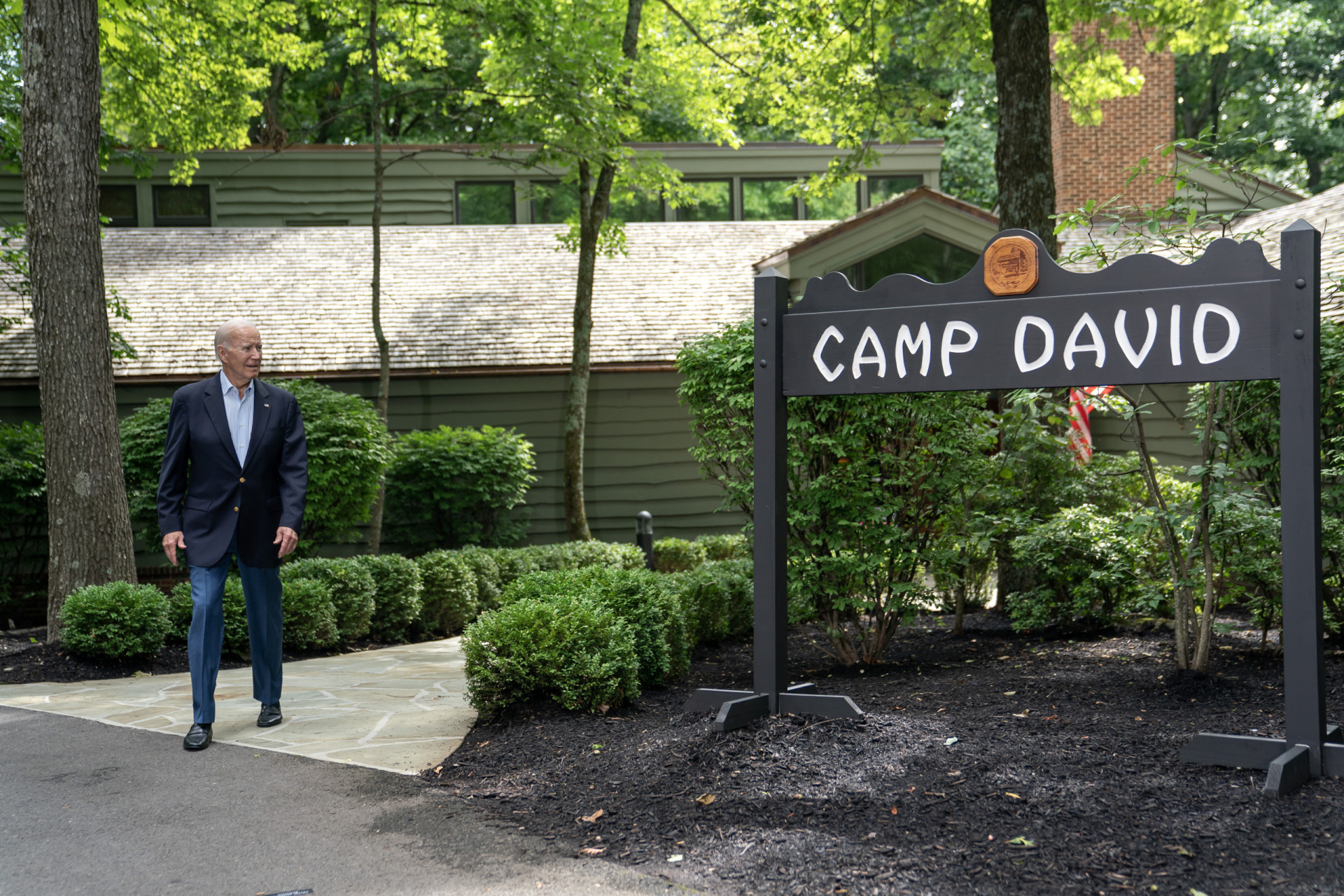 What's really the purpose of Camp David?