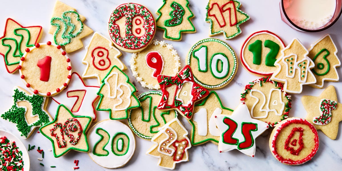 These advent calendar cookies are the cutest way to count down to Christmas