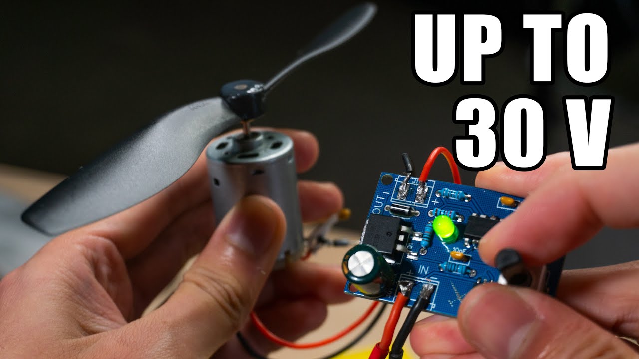 Controlling high voltage DC motors | And making my own circuit for it