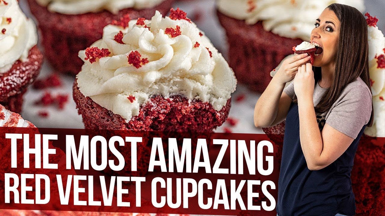 Most amazing red velvet cupcakes