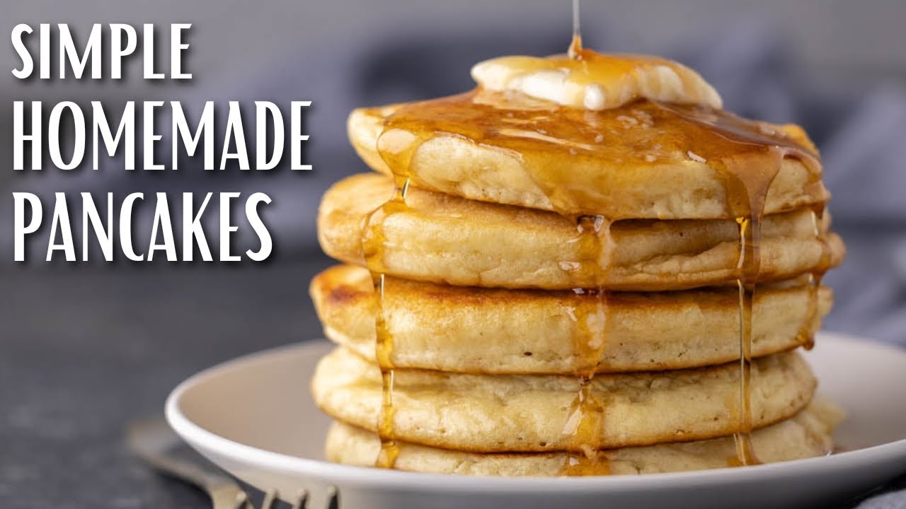 Perfect homemade pancake recipe