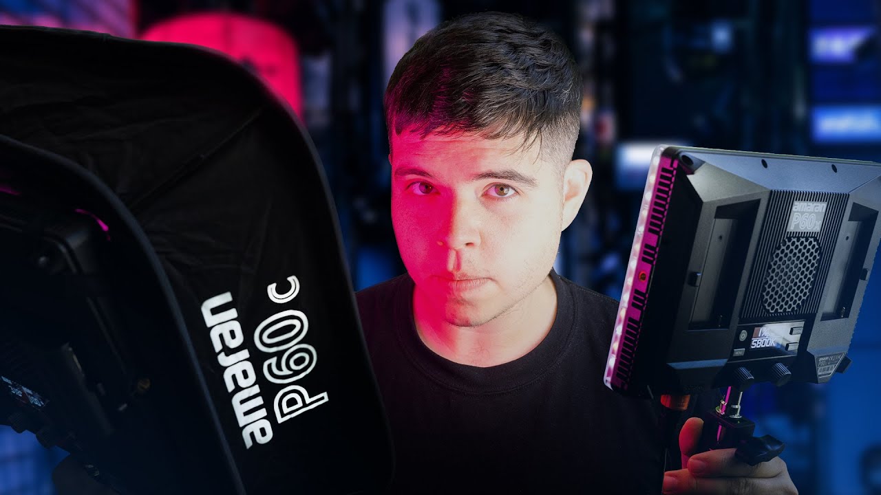How to light your videos in 2022 (Aputure P60c & P60x)