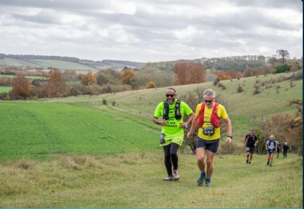 Local blind ultra trail runner makes UTMB team adaptive