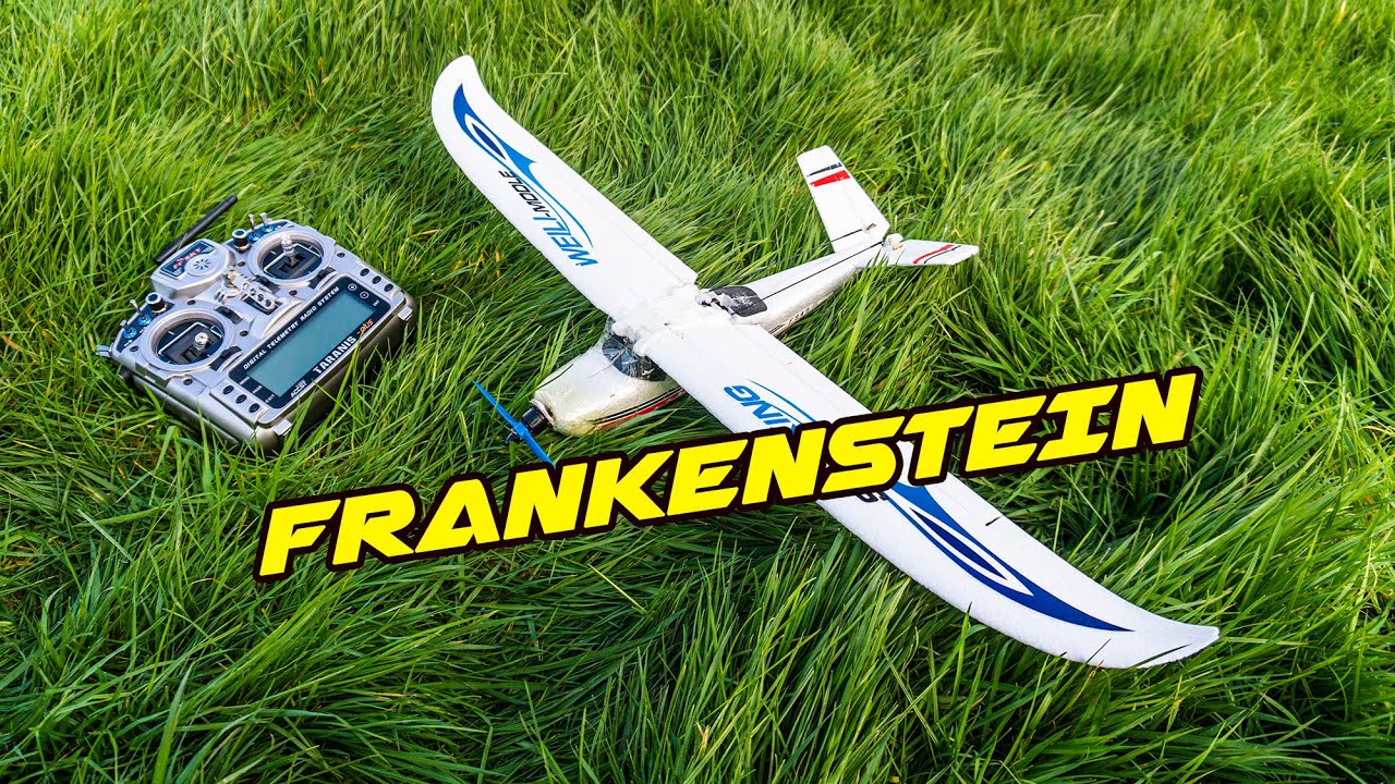 Frankenstein RC airplane