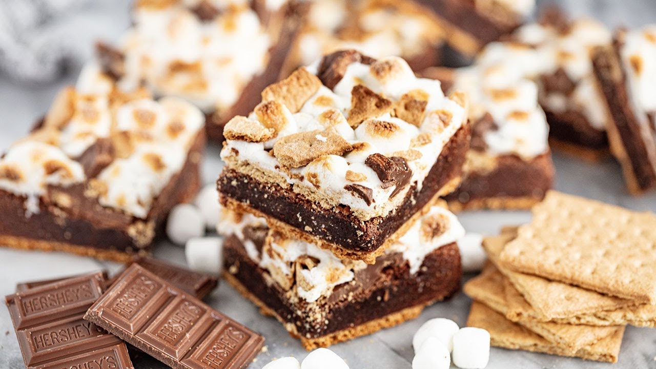 How to make the best s'mores brownies