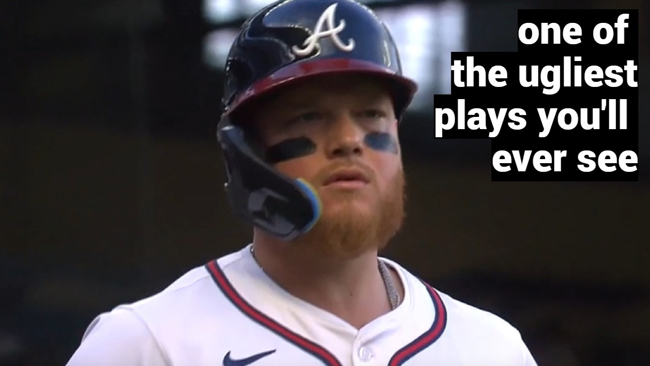 Alex Verdugo just got thrown out at home by… 30 feet. Seriously.