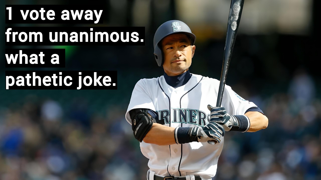 The Hall of Fame just blatantly disrespected Ichiro Suzuki, and it's so ...