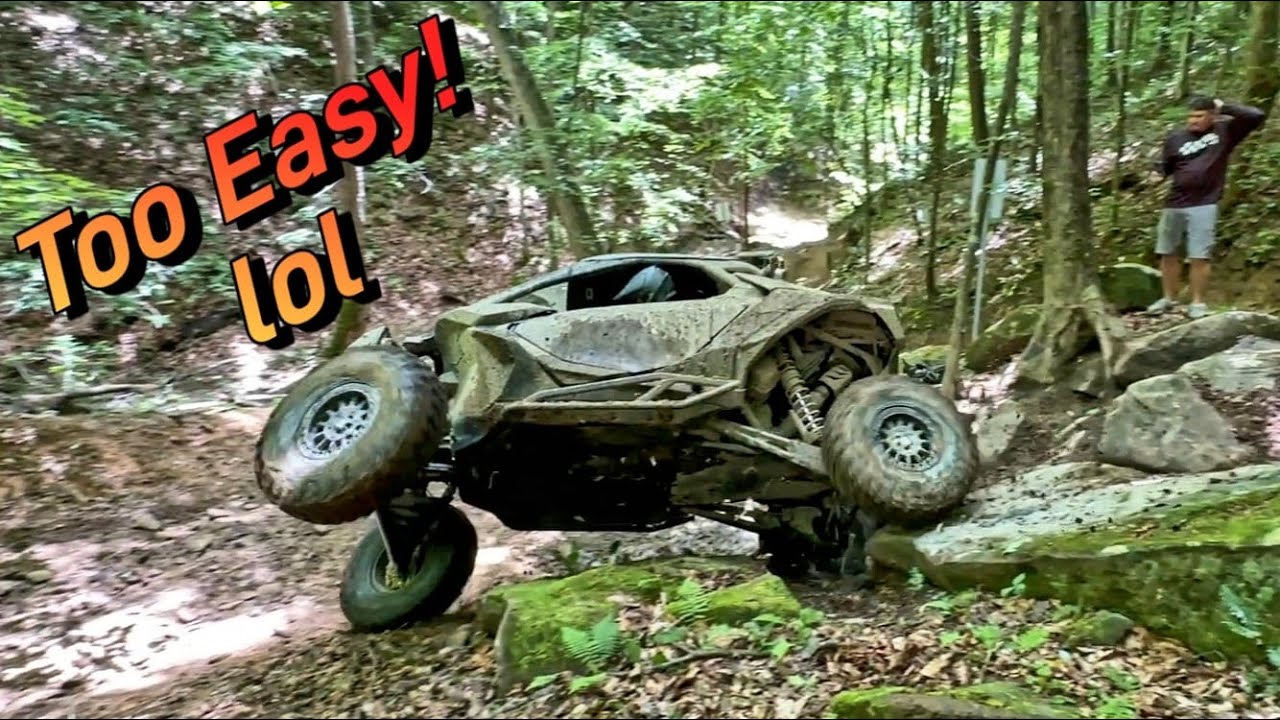 Taking Our Maverick R Rock Crawling