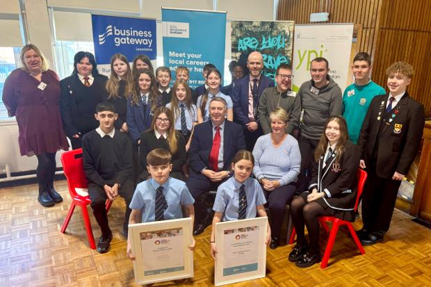 Enterprise showcase celebrates achievements of young people from 75 schools