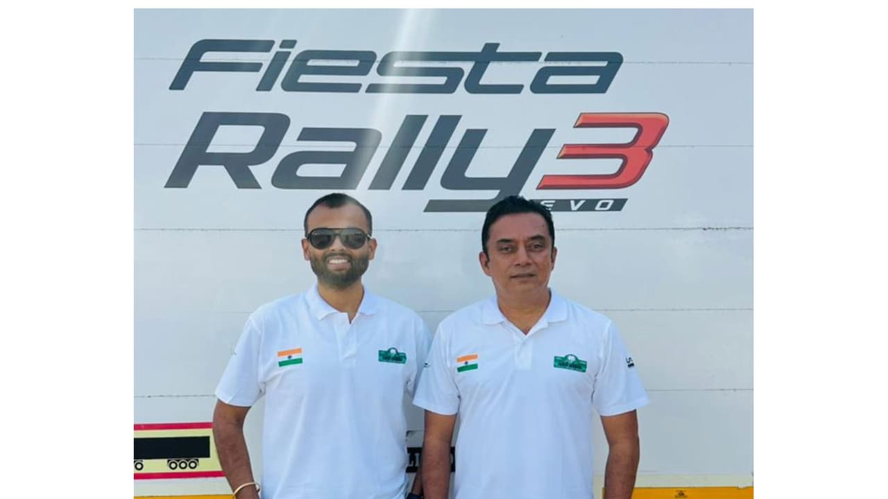 Indian duo Naveen Puligilla, Musa Sherif to race in WRC Saudi Arabia