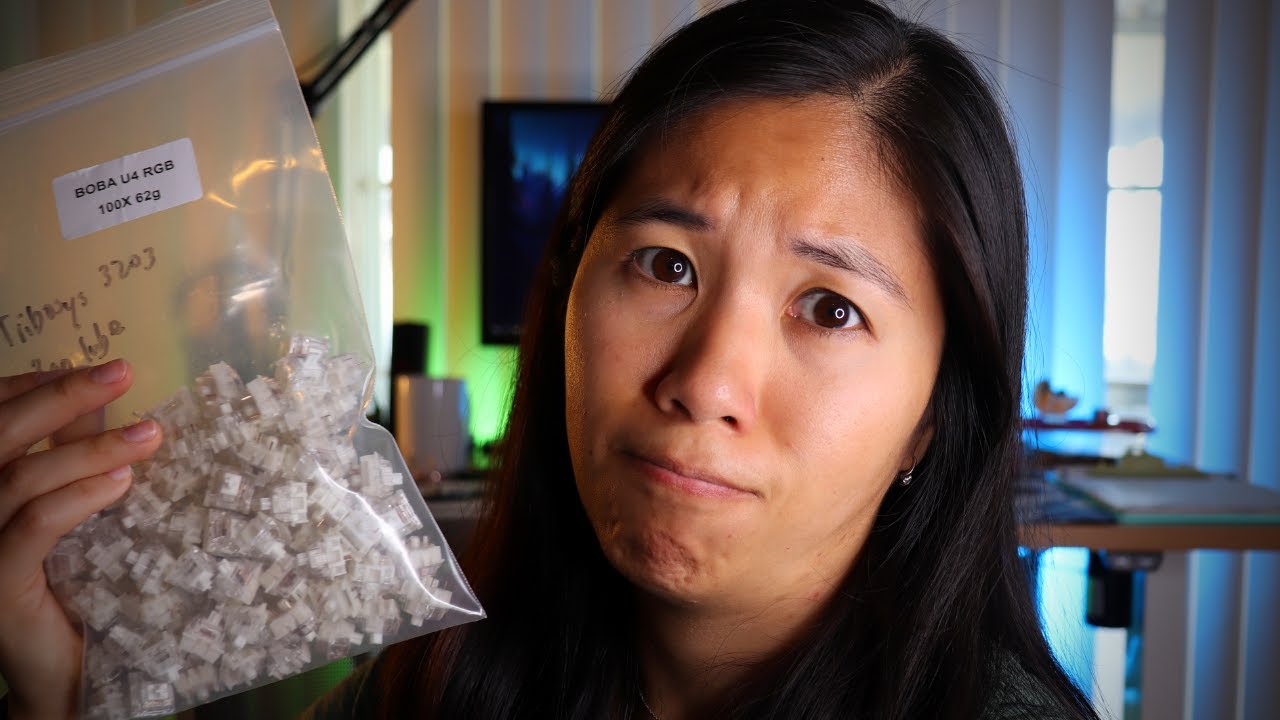How I lube switches - Boba U4 silent tactile switch review