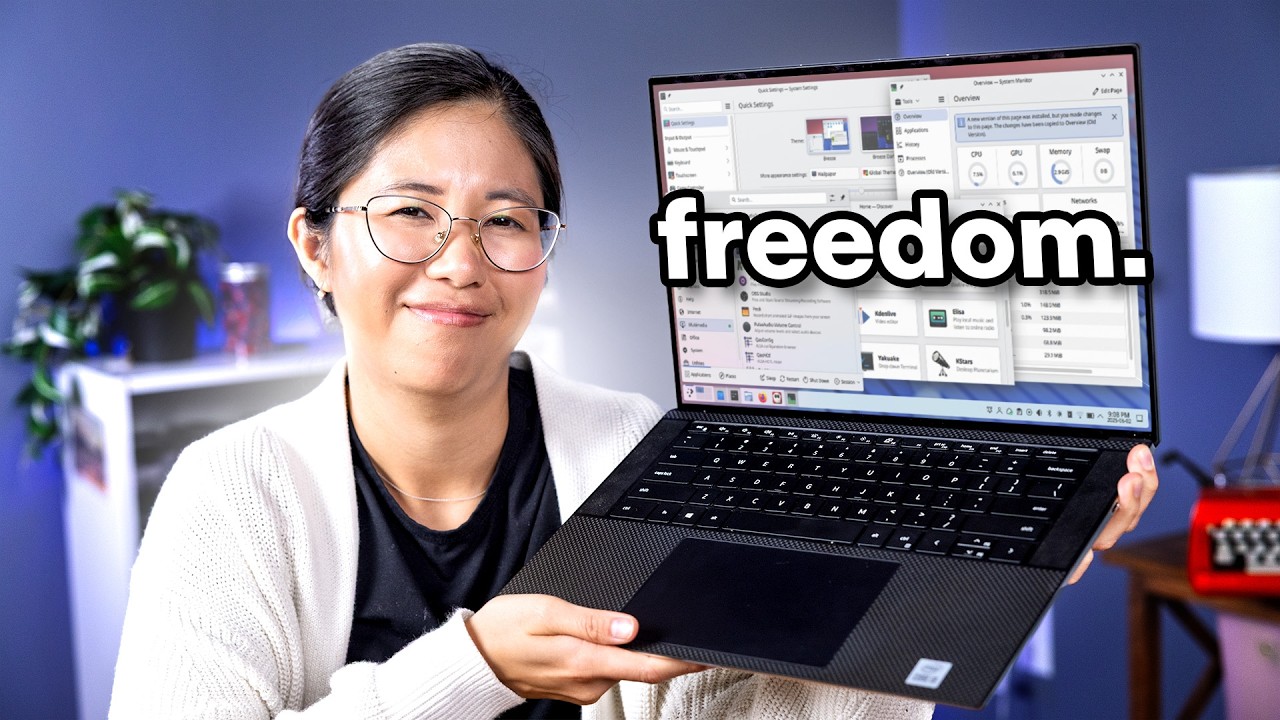 I tried Fedora KDE as a beginner (it's amazing)