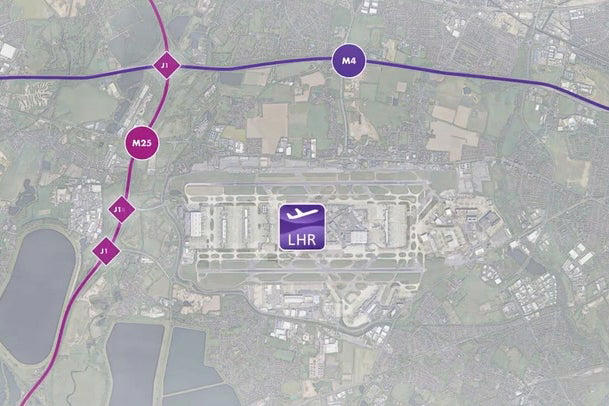Heathrow airport’s £33bn plan for third runway chosen by government
