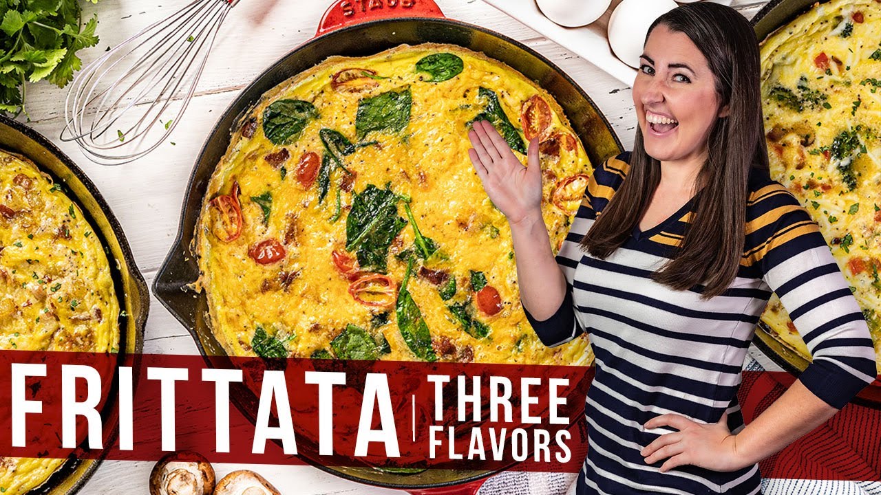 Basic baked frittata recipe (plus variations!)