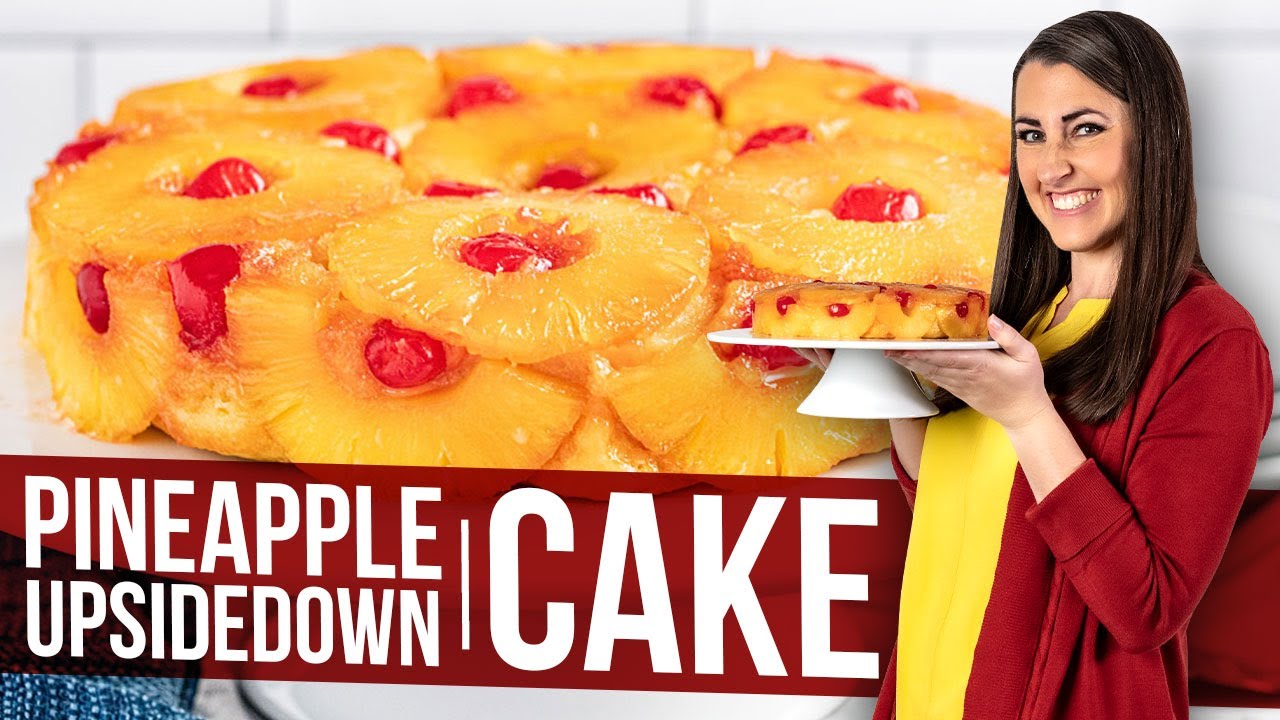 Pineapple upside down cake