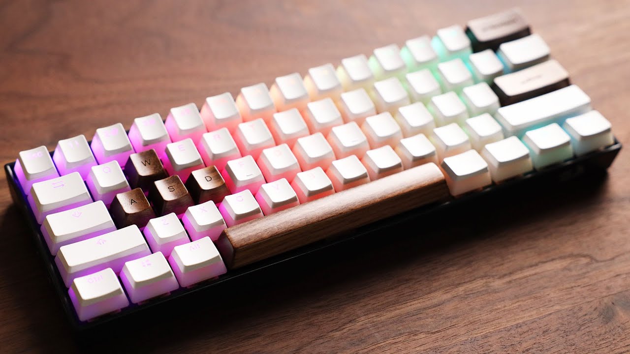 I built a custom Redragon keyboard