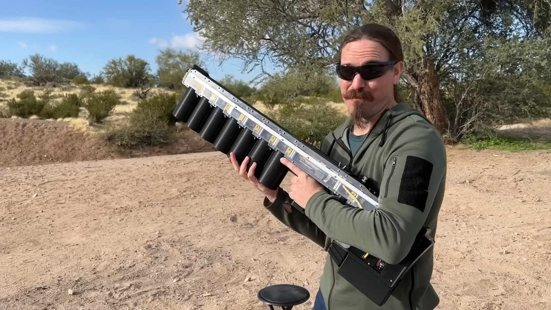 This Rifle Shoots Without Gunpowder