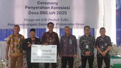 Desa Hanura Raih Penghargaan Nasional BRI Peduli, Jadi Desa BRILian 2024