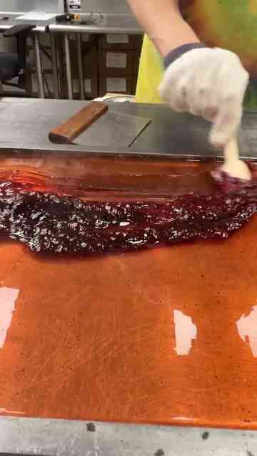 How cherry red hard candy is made from start to finish