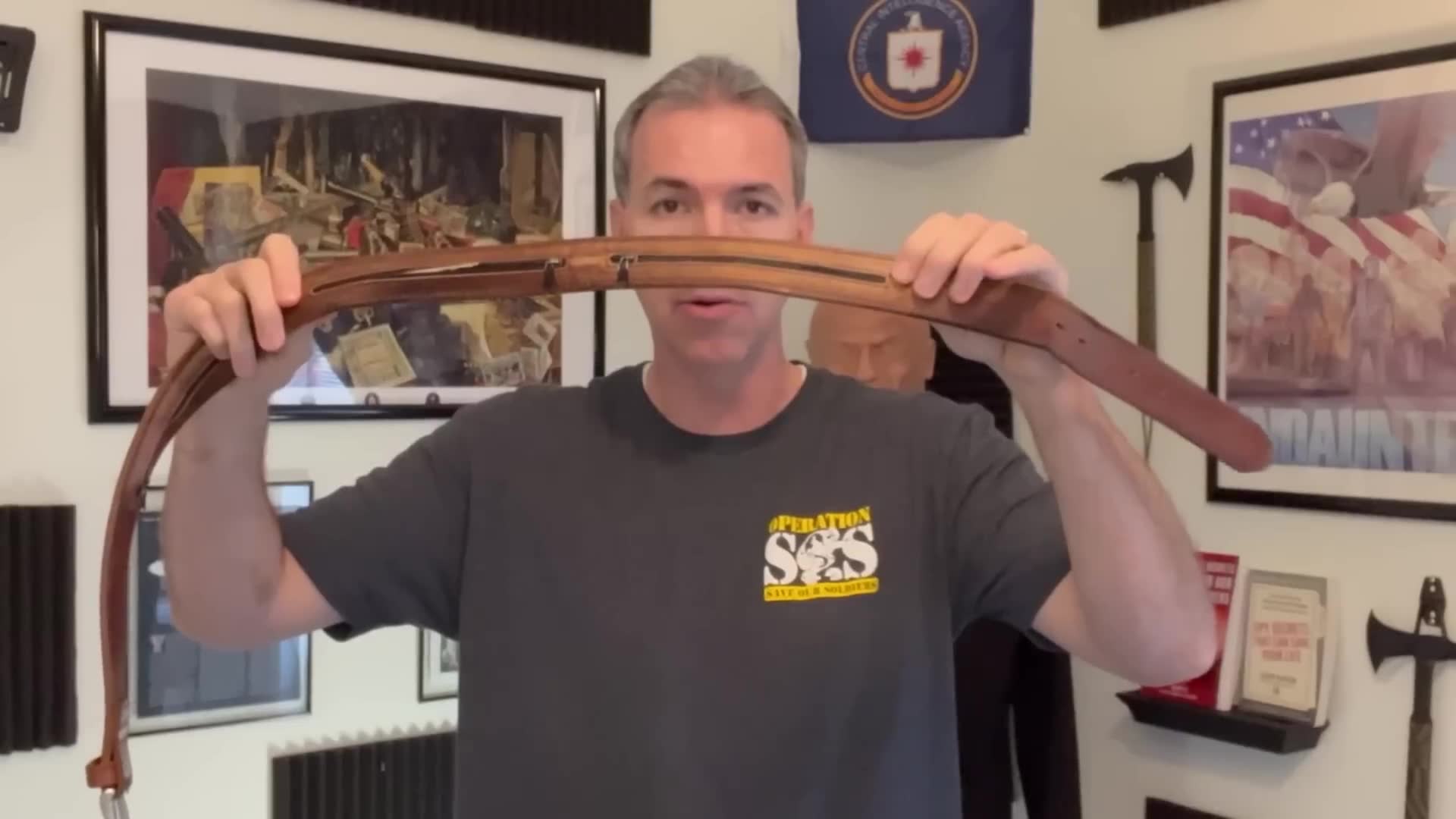 Ex-CIA officer's specialized tactical belt system with concealed ...