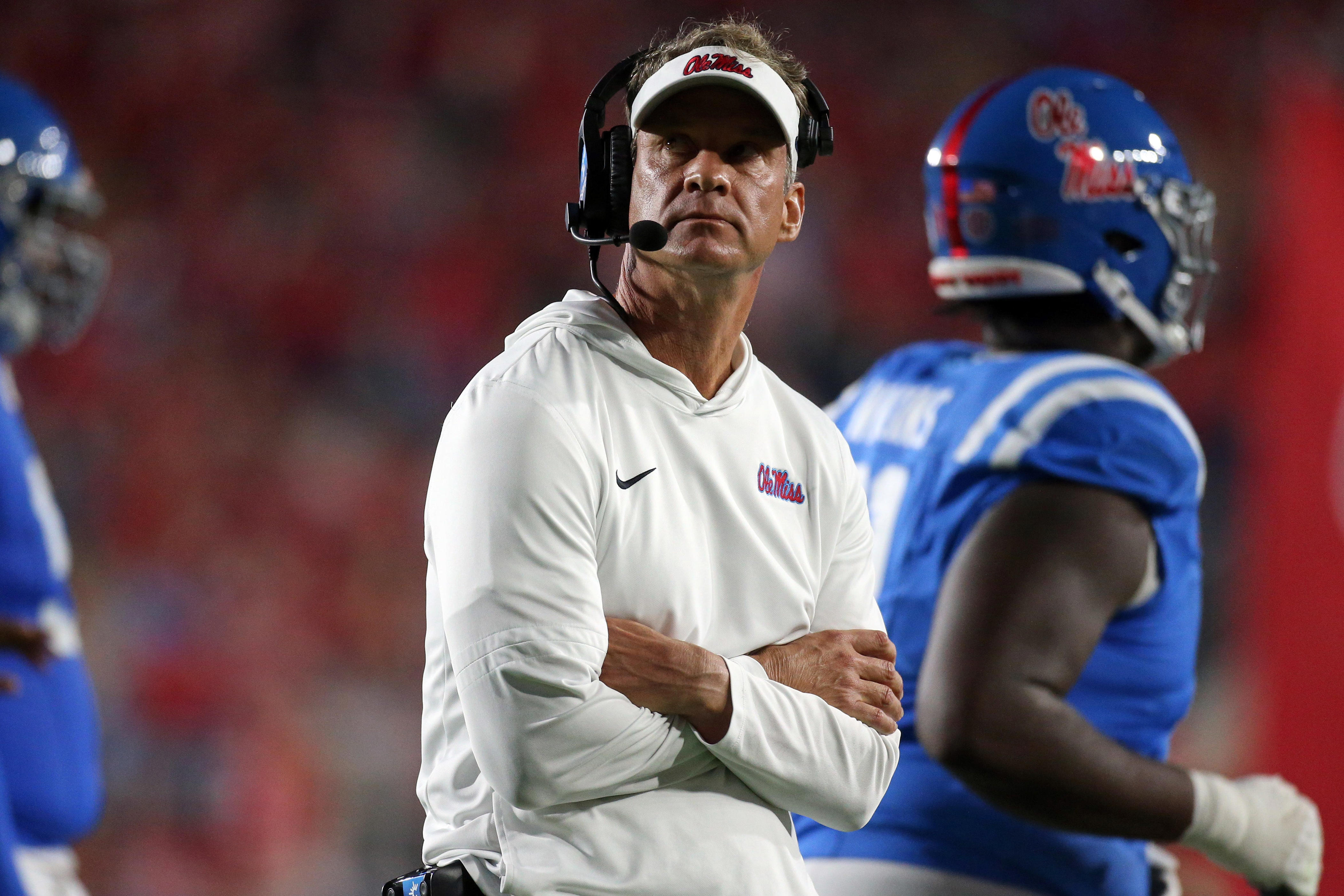 Why hasn't Lane Kiffin made a decision on his Ole Miss future yet?
