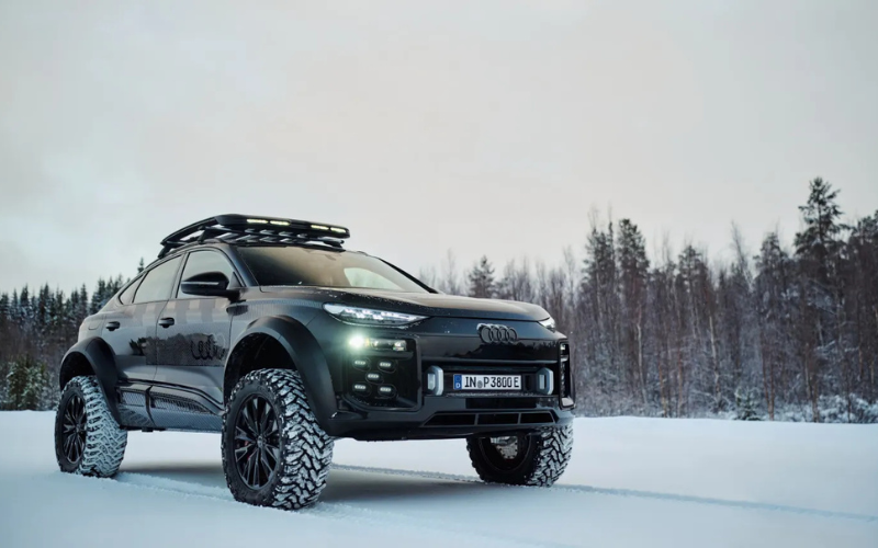 Audi's New Off-Roader Challenges Defender