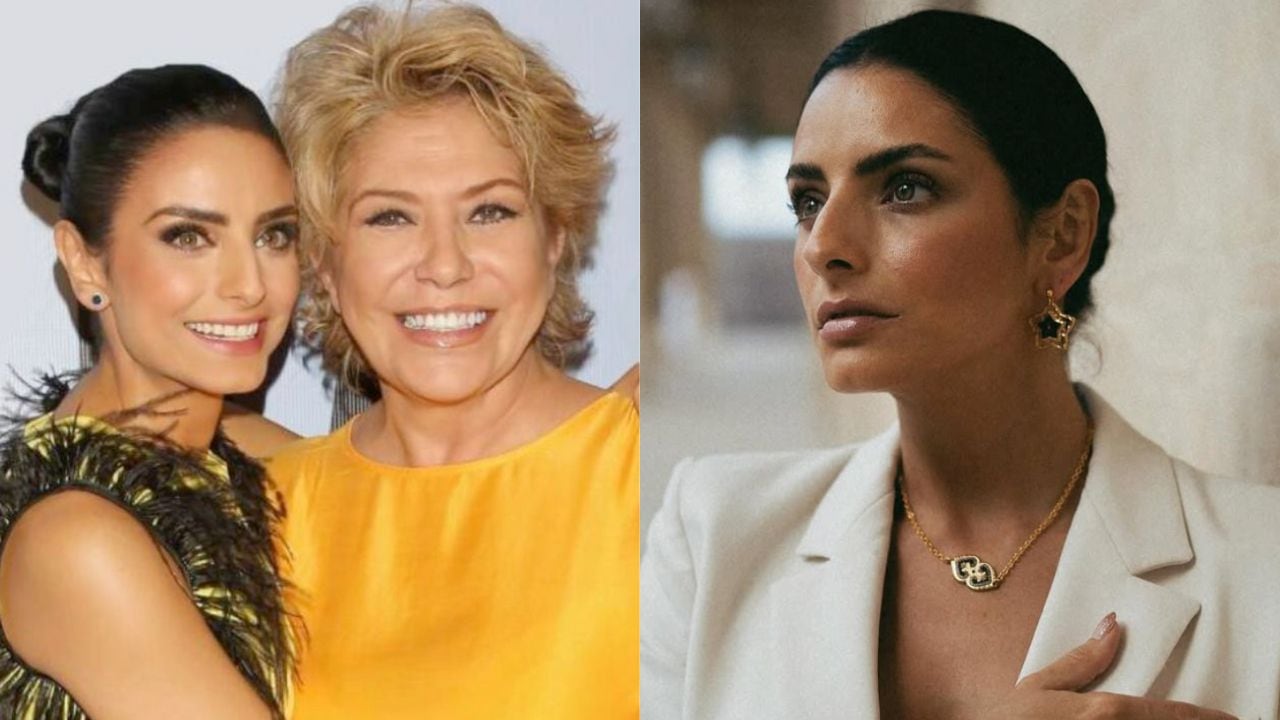 Aislinn Derbez y sus hermanas recibieron las cenizas de su mamá en ...
