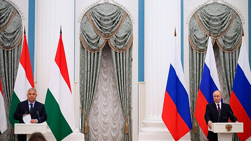 Hungary's Orbán looks to meet Putin in Moscow amid Ukraine deal talks