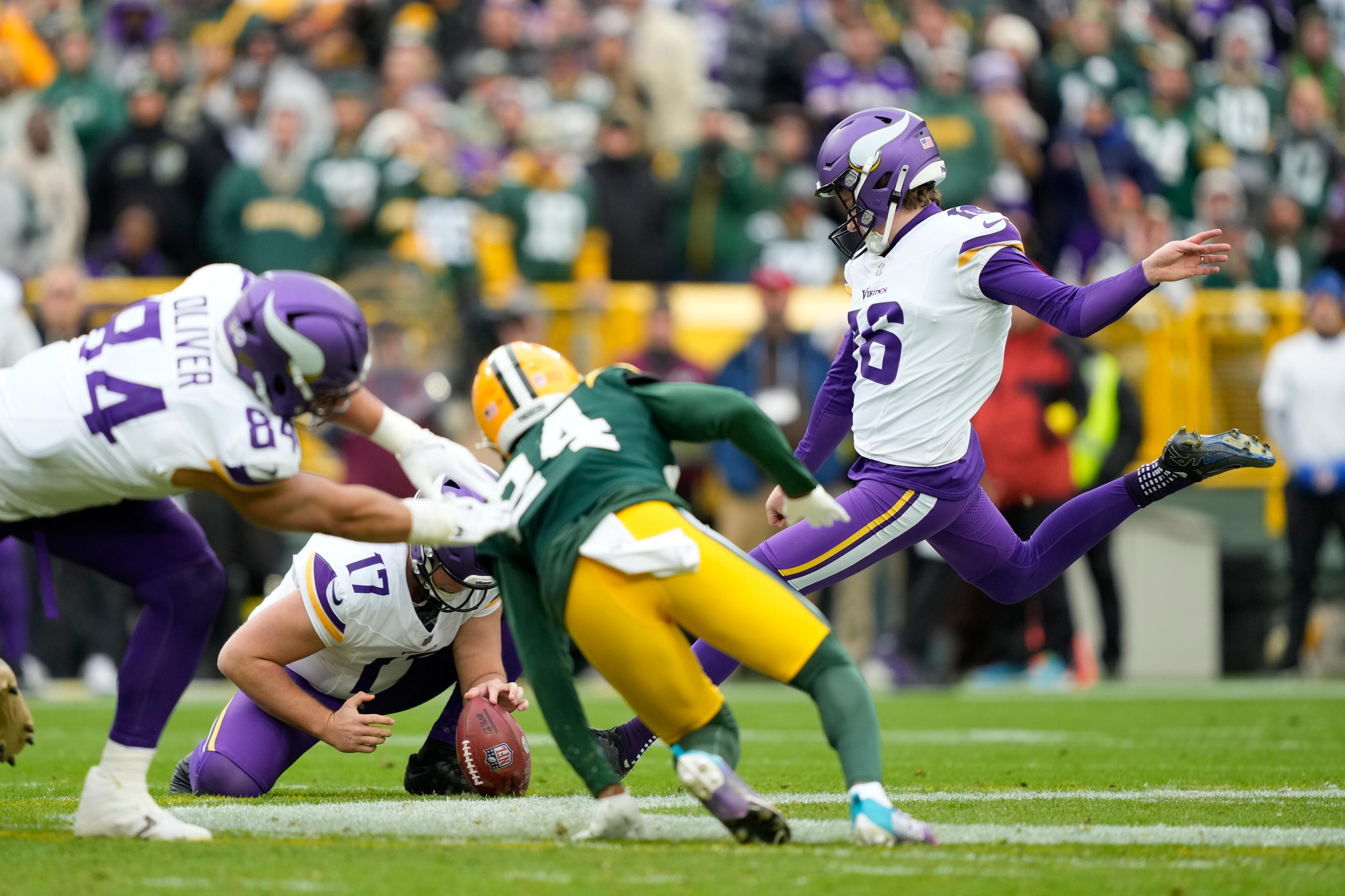 Minnesota Vikings' Will Reichard made NFL history in Week 12