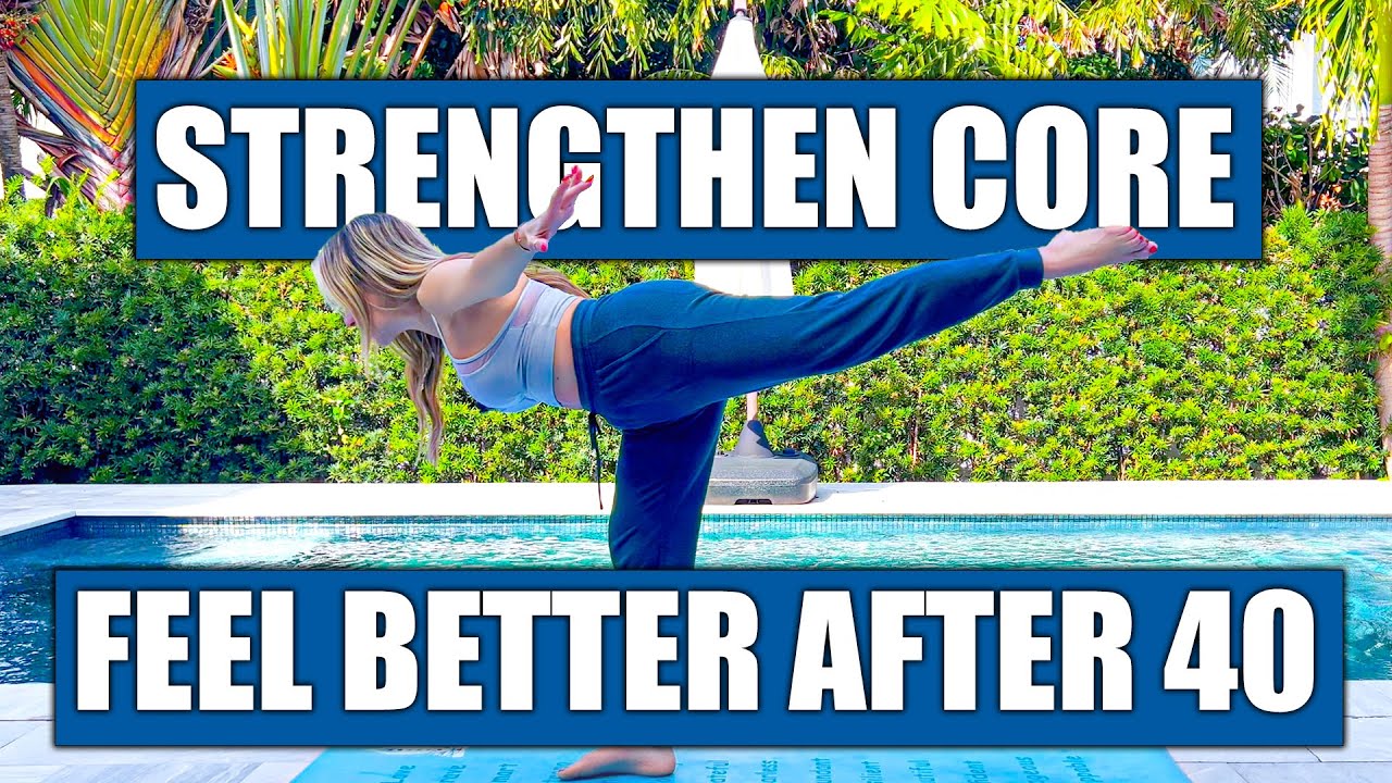 Quick flat stomach & strong glutes workout | Fitness over 50 with ...