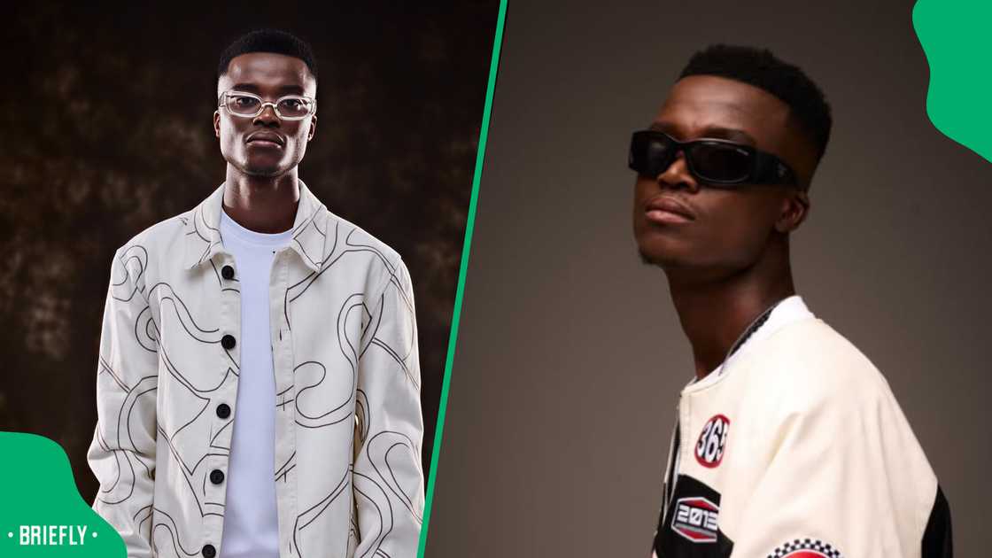 A look at King Monada's impressive German car collection in his garage ...