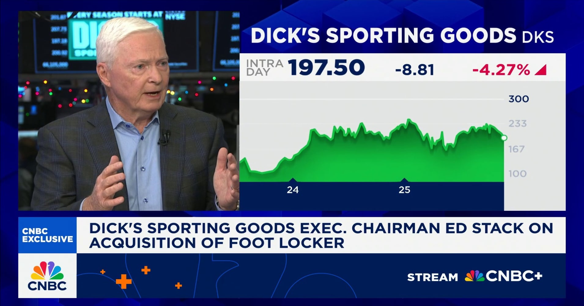Dick's Sporting Goods executive chairman on Foot Locker: We're ...