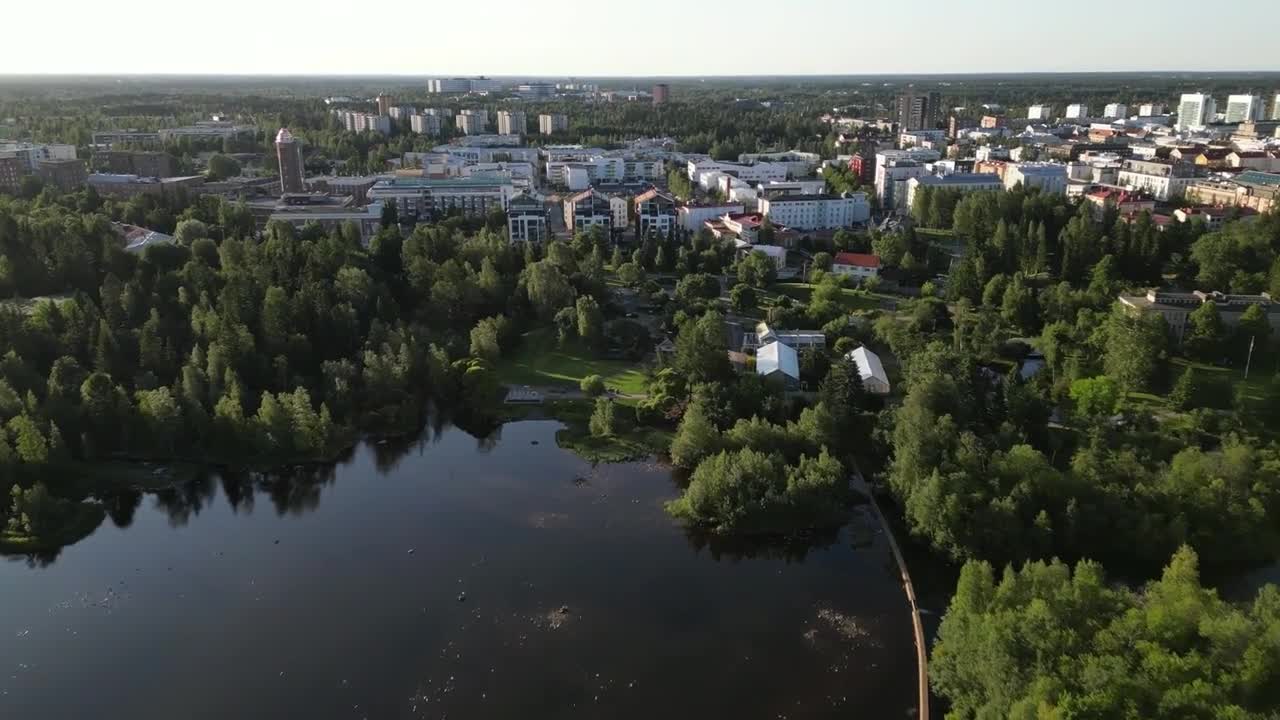 Oulu, Finland: Drone Views of a Nordic Gem