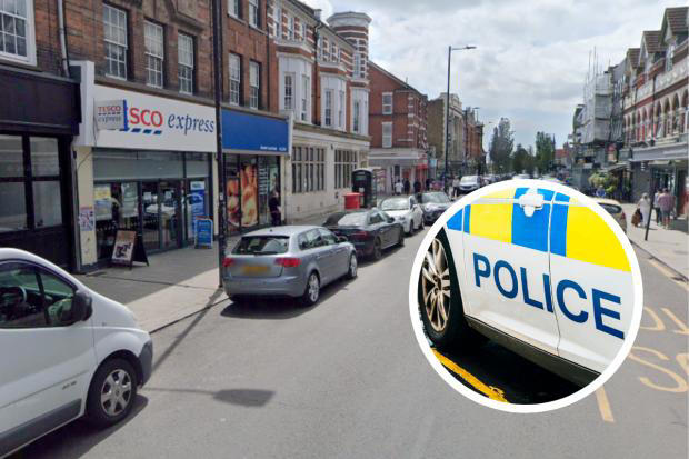 Police at scene after 'car crashed into Tesco lorry' in Hamlet Court Road
