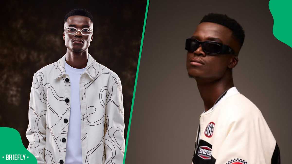A look at King Monada's impressive German car collection in his garage ...