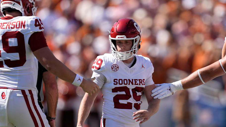 Oklahoma Kicker Tate Sandell Named Finalist for Groza Award