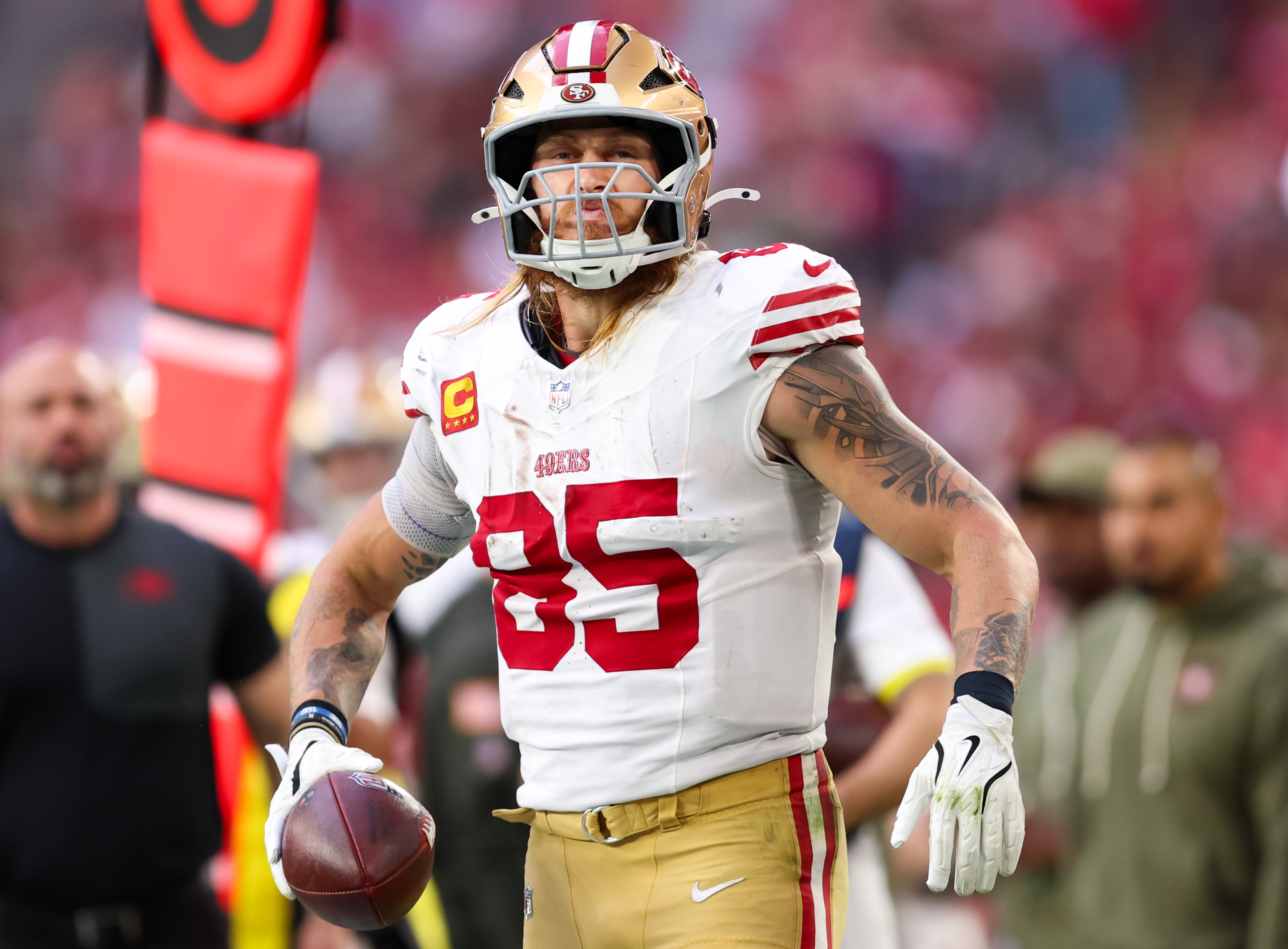 49ers’ George Kittle sends strong message to former NFL player after win