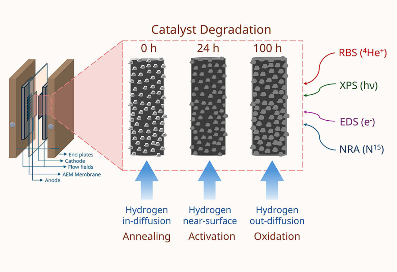 Low-cost catalyst could lower hydrogen production costs