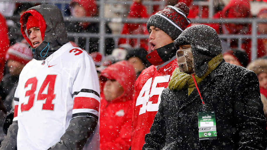 CBS Sports sends ominous message on the snow for Ohio State in The Game ...