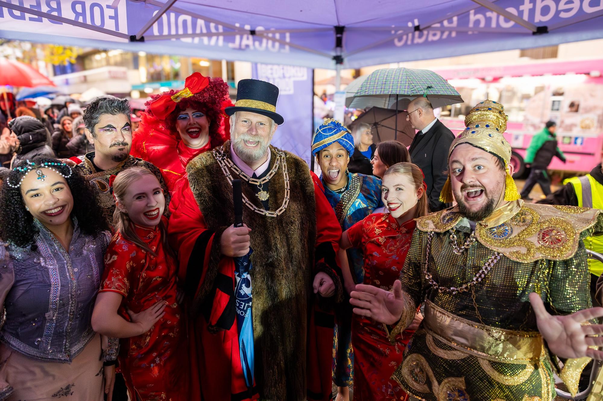 15 festive pictures of Bedford's Christmas lights switch-on