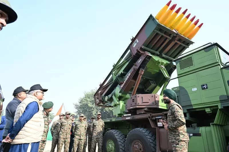 Army fair showcases Pinaka, drones and Op Sindoor weapons