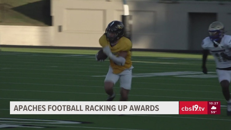 TJC football coach, players rack up awards ahead of national semi-final
