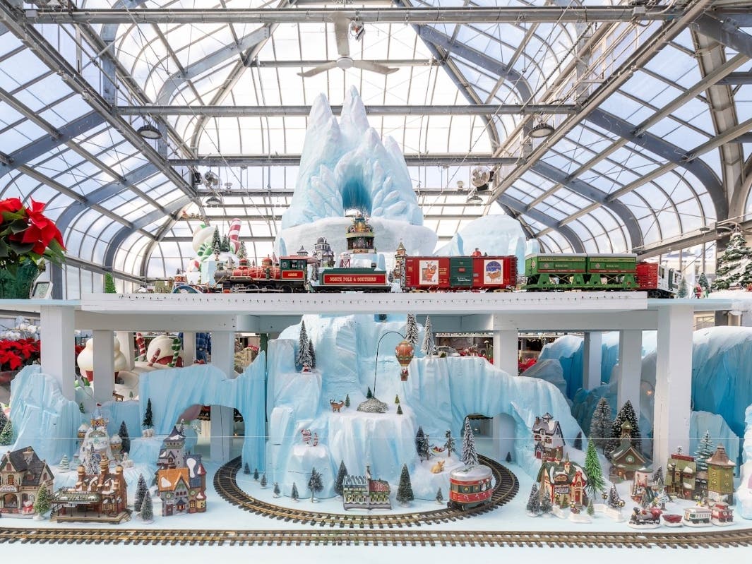 Lasdon Public Gardens Train Show Returns To The 'Pop-Up Station' For 2025