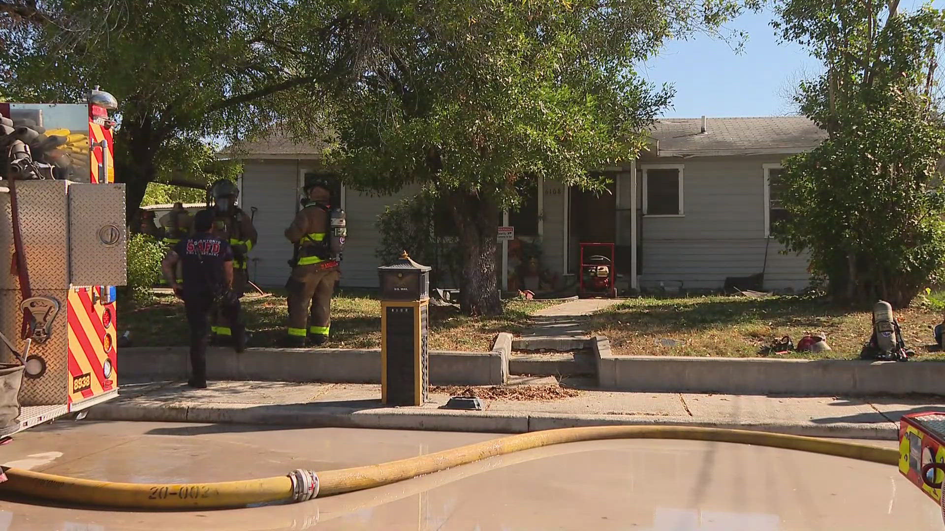 House caught fire on southwest side Tuesday morning, SAFD says