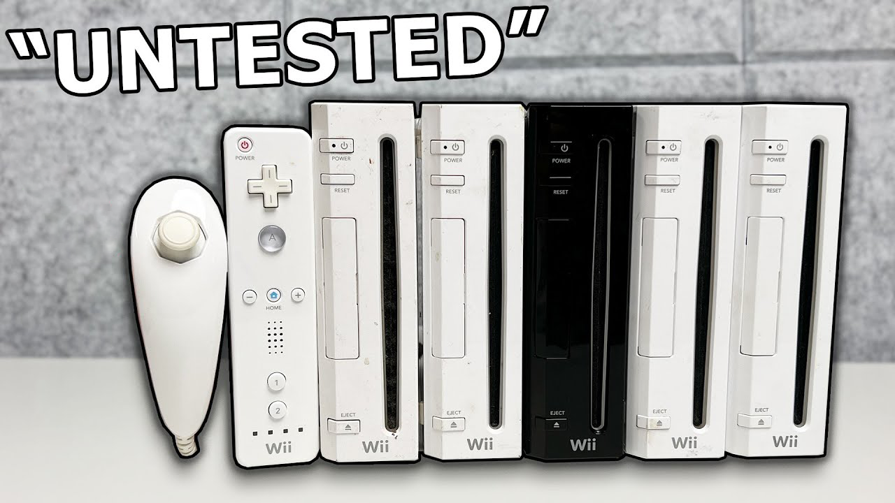 I Bought 29 "Untested" Wii Consoles & Accessories from Goodwill...