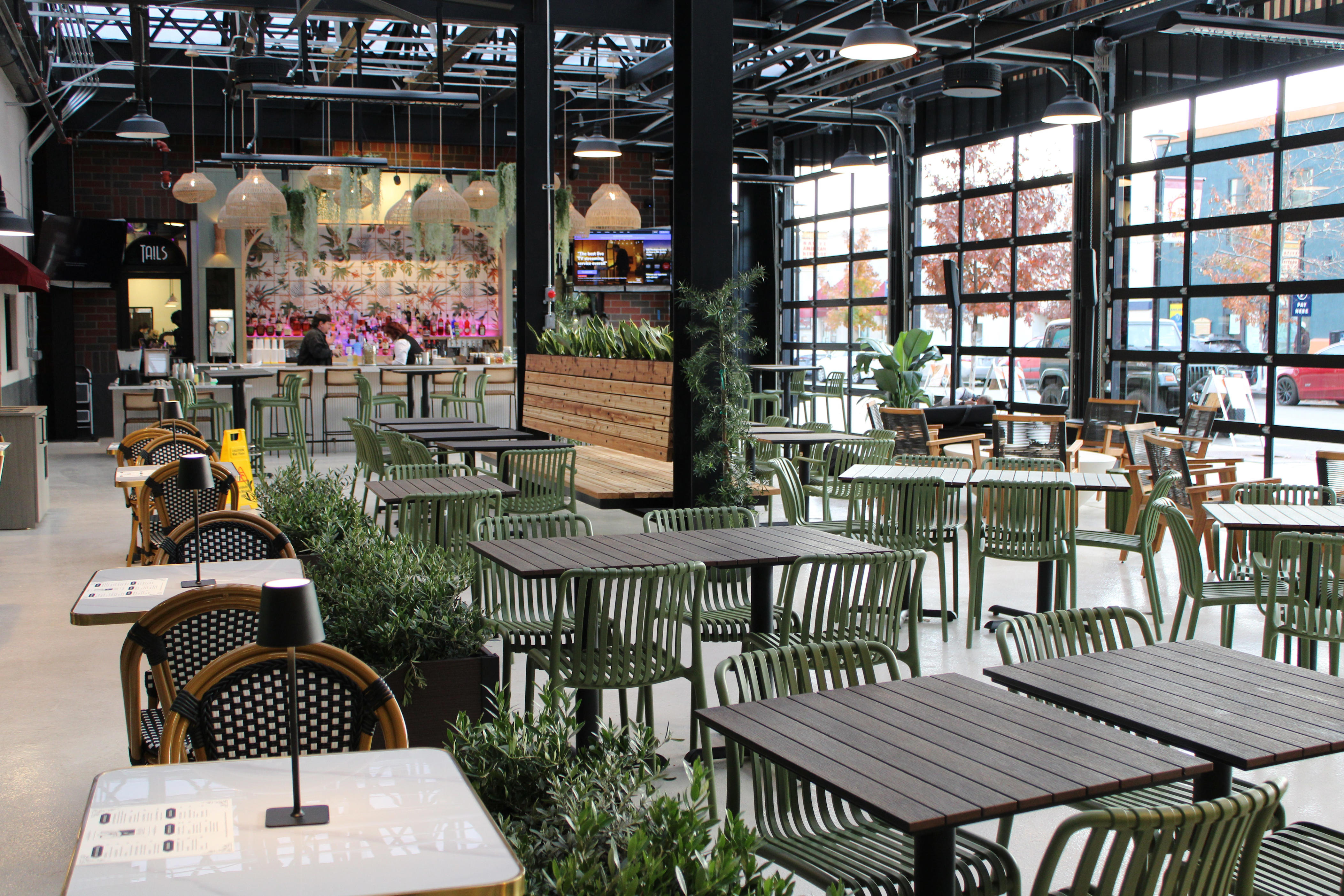 Redding Public Market ready to open. Everything you'll see inside