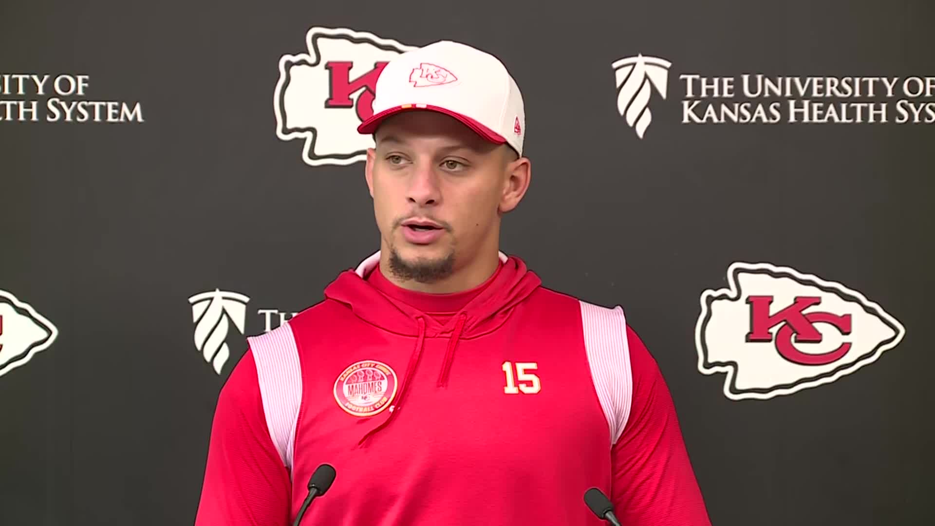 Chiefs QB Patrick Mahomes says he's excited to play in Dallas near his home